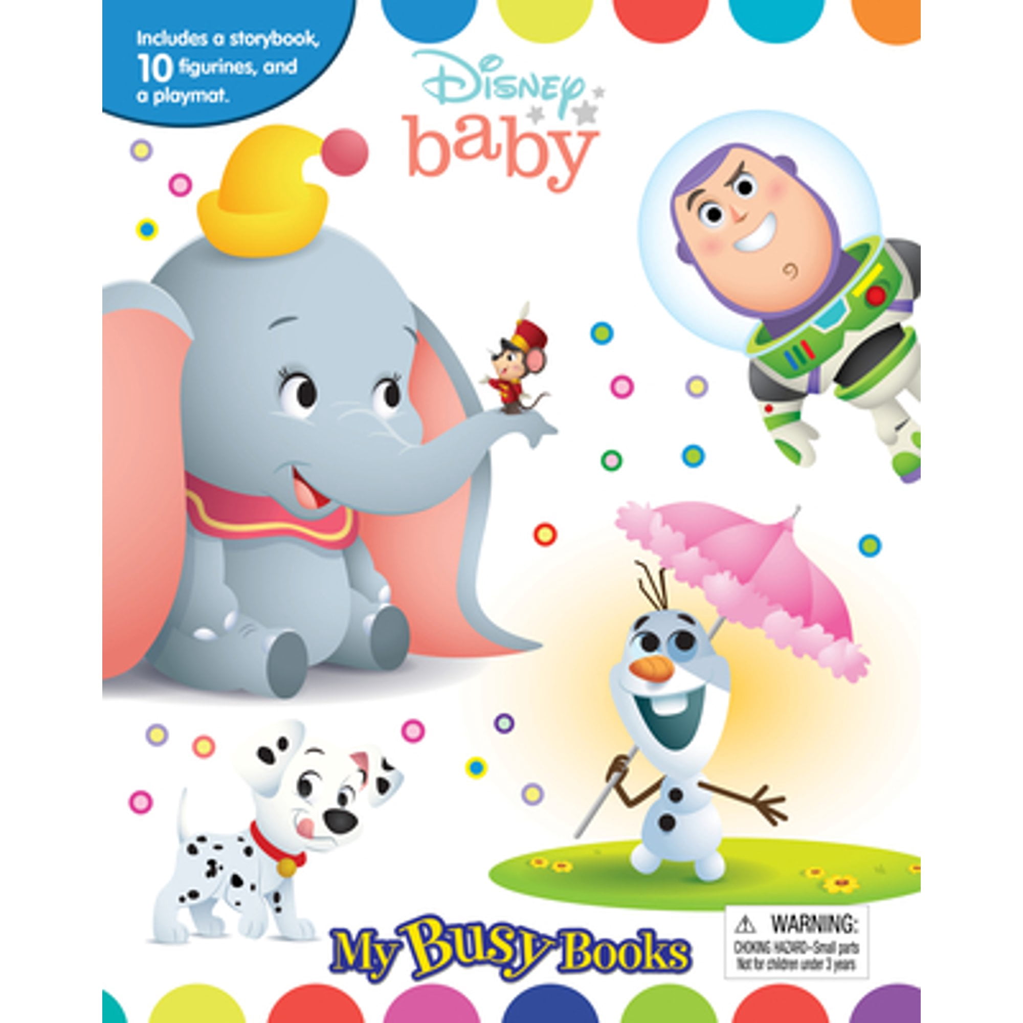 Pre-Owned Disney Baby: My Busy Books: With Storybook, 10 Figurines and ...
