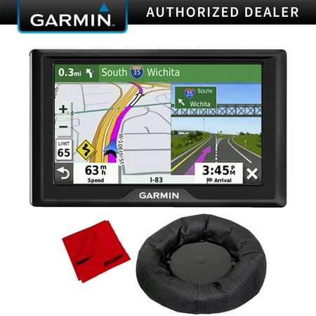 Garmin Drive 52 5" GPS Navigator (US & Canada) with Weighted GPS Dash ...