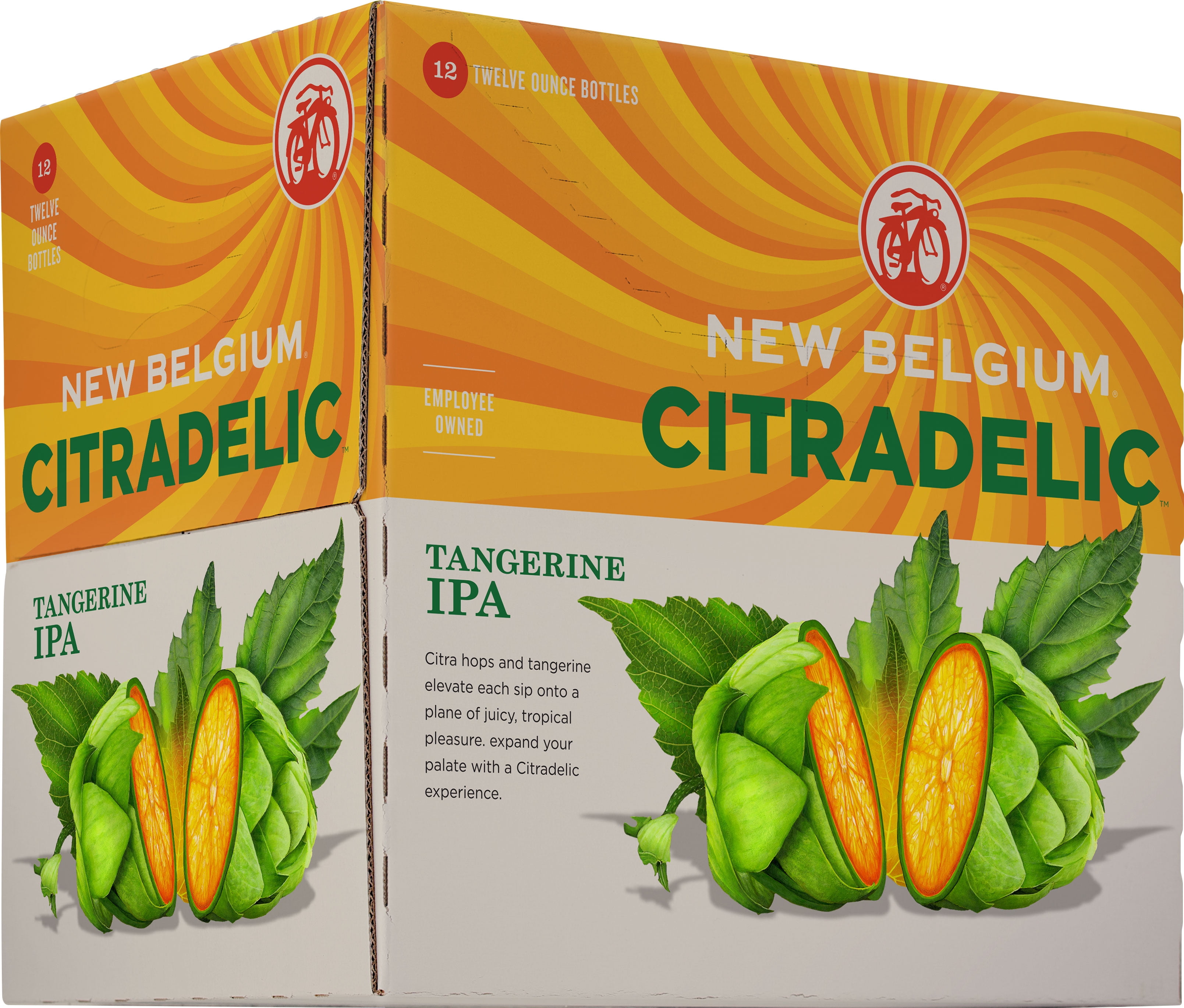 New Belgium Citradelic IPA, 12 pack, 12 fl oz bottles – BrickSeek