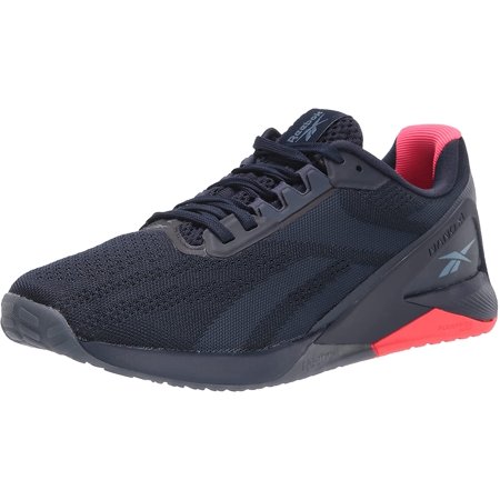 Reebok Mens Nano X1 Cross Trainer 9.5 Vector Navy/Neon Cherry | Walmart ...