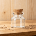 ACDANC 2026 New 20Pcs Small Jars Cork Lid Mini Glass Containers for ...