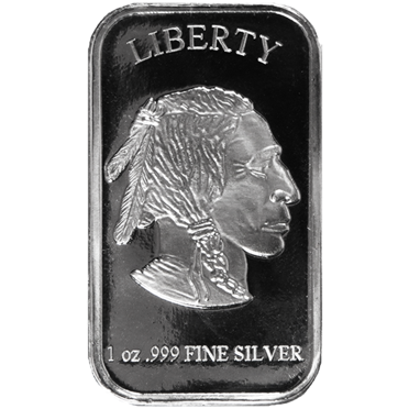 APMEX 1 oz Silver Bullion Bar - Lot of 10 Bars with American Eagle ...