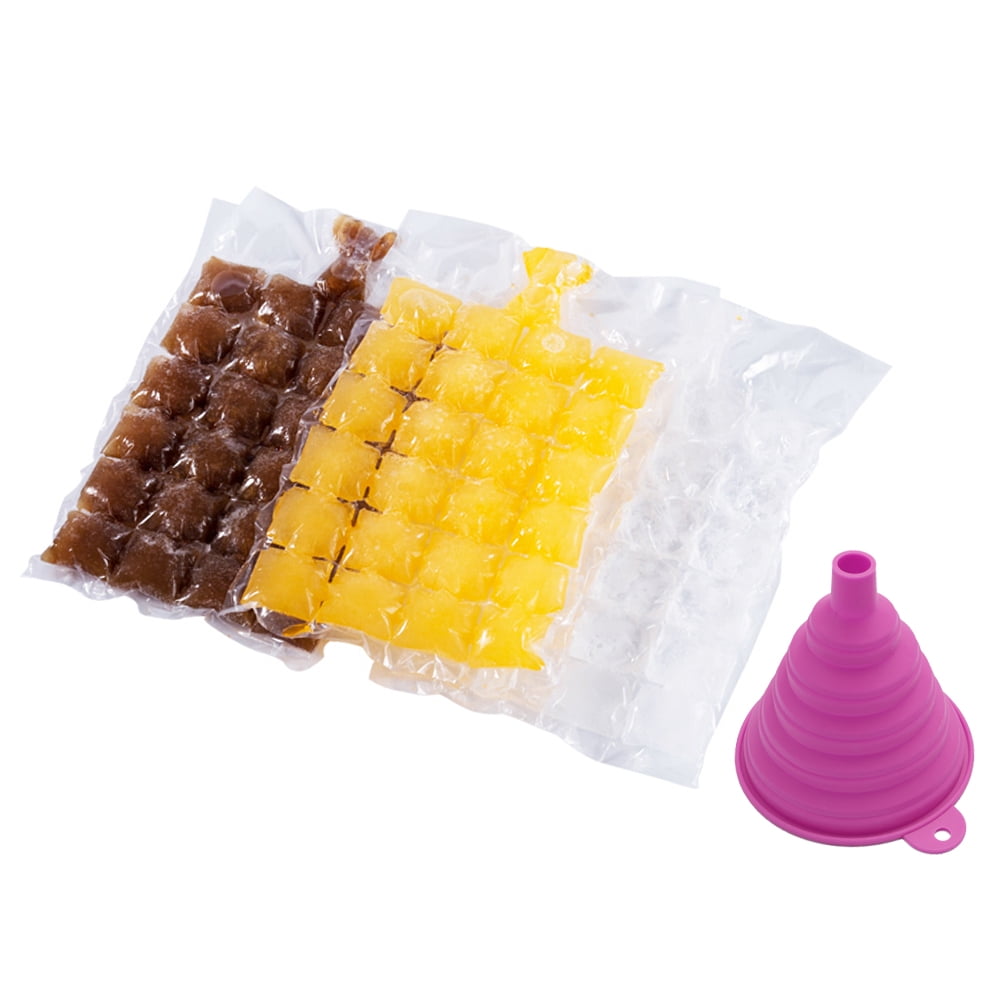 Disposable Ice Pack Refrigerator Popsicle Ice Cube Mold to Cooling ...