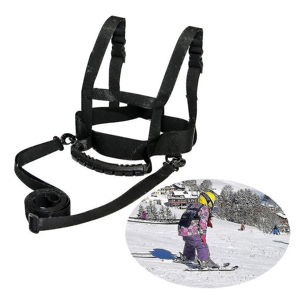 Snowboard Training Back Ski Harness With Detachable Belt And Easy-to ...