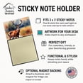BDKWID-Deer Sticky Note Holder Refillable Dispenser Self-Sticky Note ...