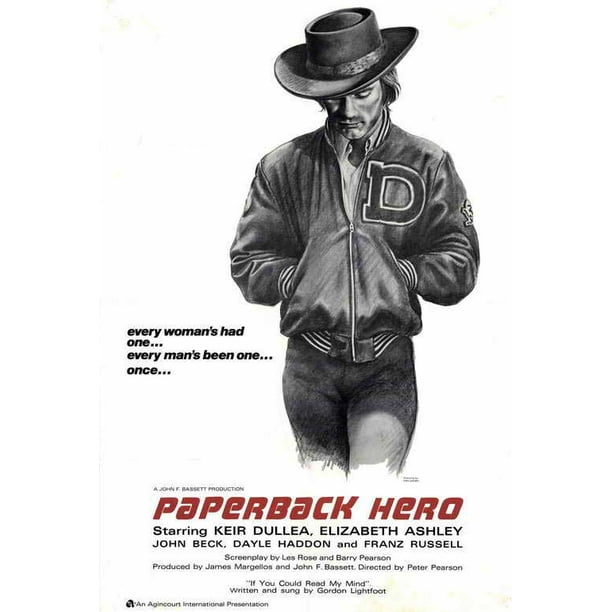 Paperback Hero - movie POSTER (Style A) (27" x 40") (1973) - Walmart.com