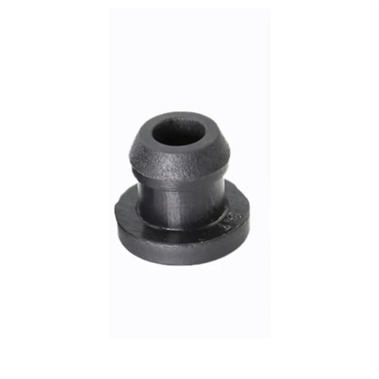 Hollow Snap-on Hole Plugs Black Silicone Rubber Snap-on Grommet Bung ...