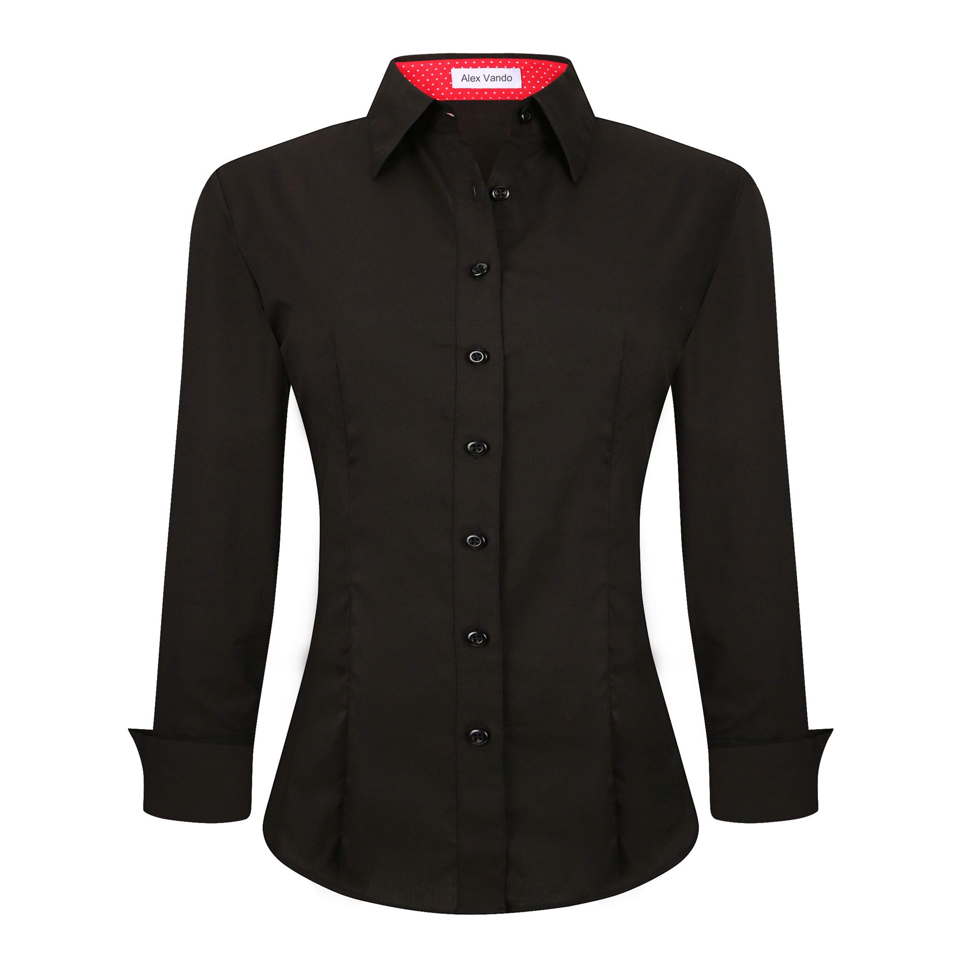 Click here for Alex Vando Womens Dress Shirts Wrinkle Free Regula... prices