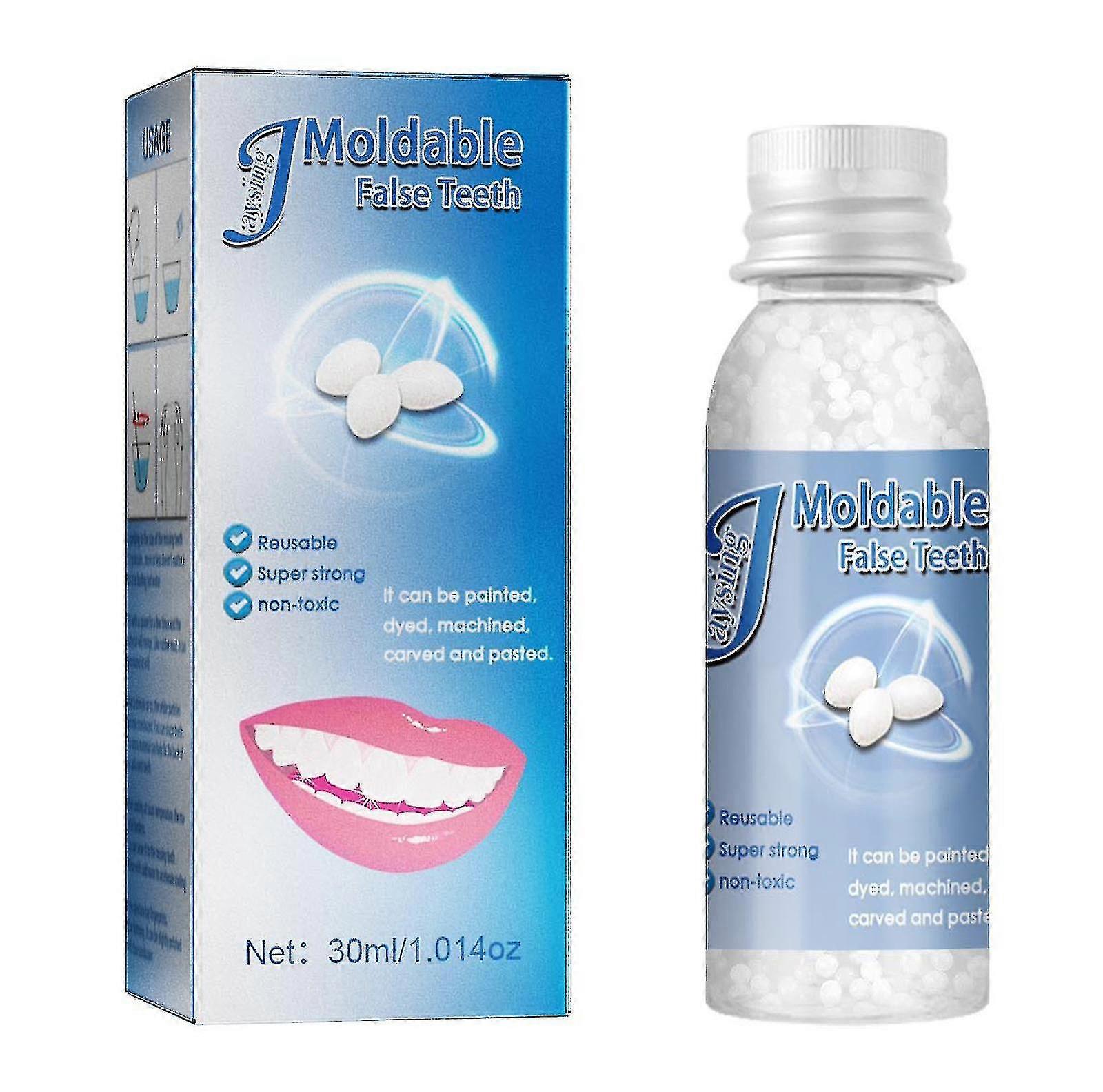 Teeth Repair Kit Temporary Teeth Replacement Kit Moldable False Teeth ...