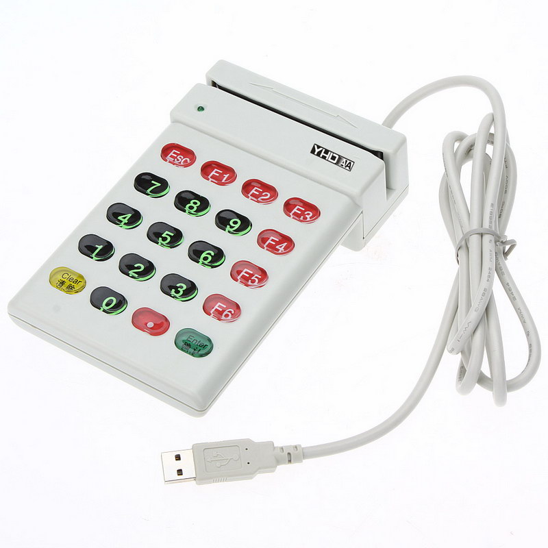 axGear USB Magnetic Stripe Card Reader Encoder Credit Card ID w ...