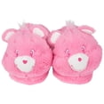 Care Bears Cheer Bear 3D Plush Face Women Slippers - Extra Small ...
