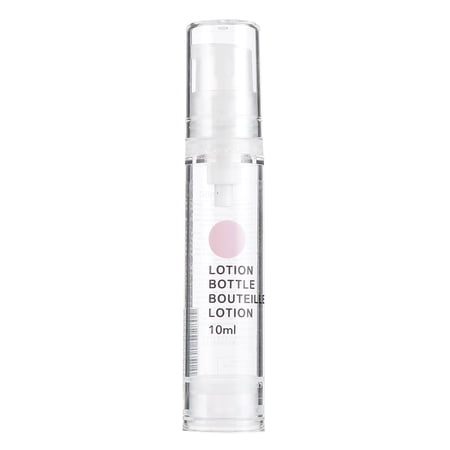 MINISO Transparent Cream Pump 10ML Portable Refillable Clear Plastic ...