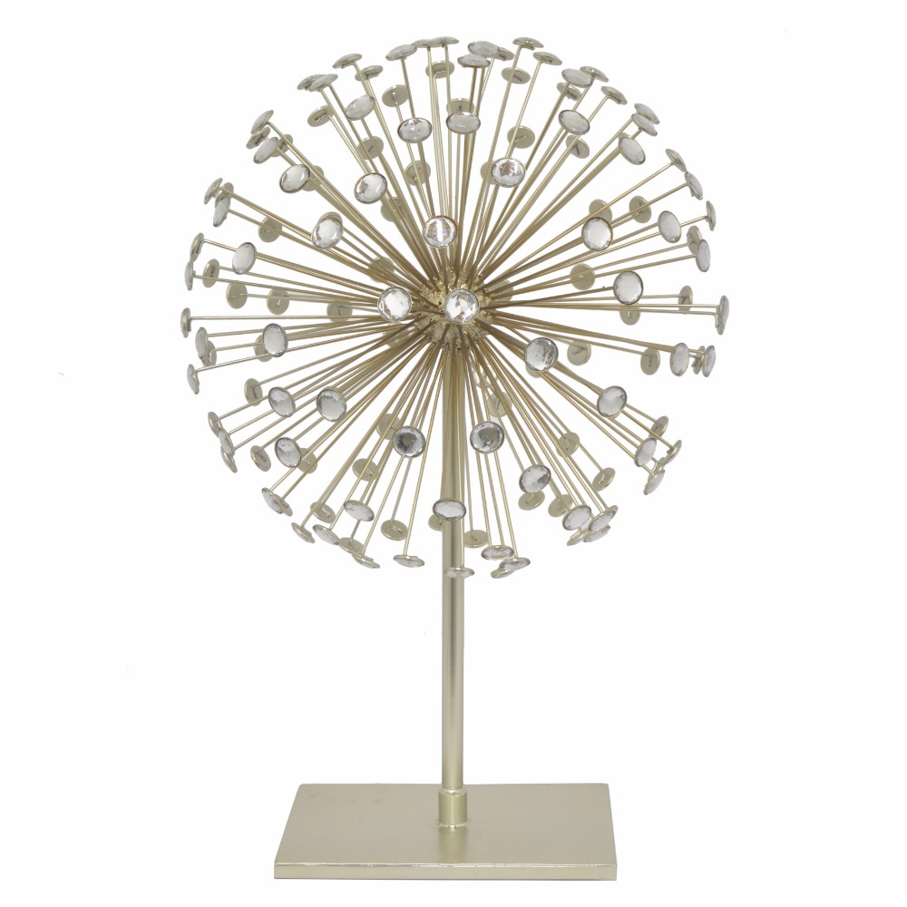 Alluring Jeweled Orb Table Decor - Gold - Large - Walmart.com