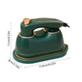 Dtchengua Portable Travel Mini Iron for Clothes, 2-in-1 Travel Steamer ...