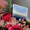 3drose, Blue Sky and Ocean and Text Let Us Go on an Adventure, 6 ...