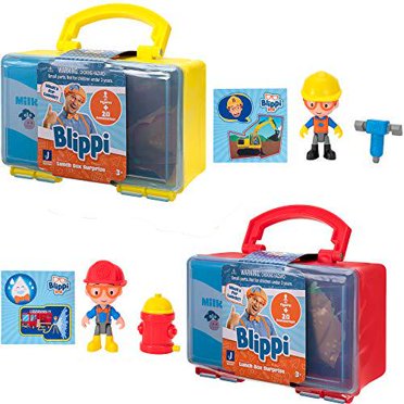 Blippi Surprise Boxes Learning Colors Figure Playset, Preschool Kids ...