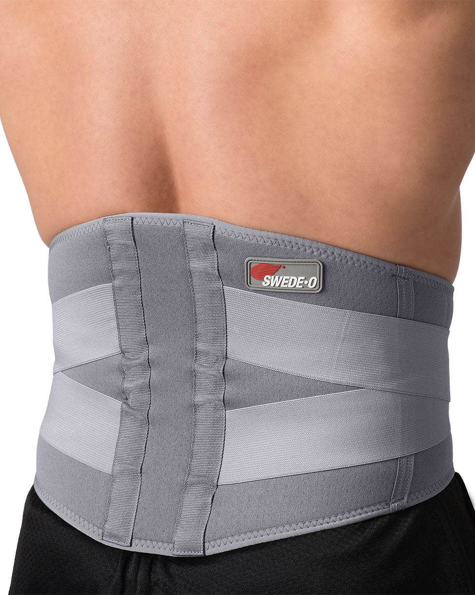 Swede-O Thermal Vent Lumbar Support, Lower Back Stability Brace Belt ...