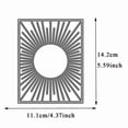 Metal Cutting Dies Sunburst Frame Diy Scrapbooking Photo Album ...