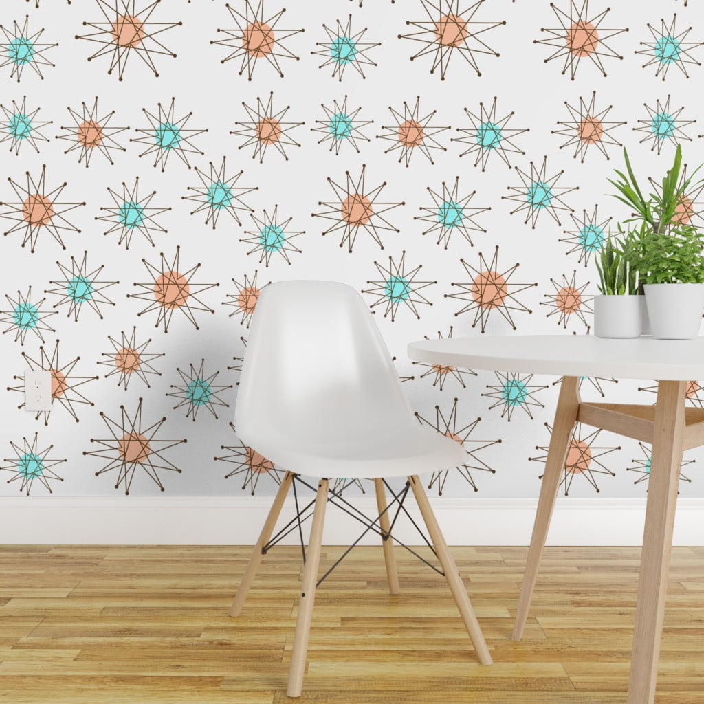 Retro Atomic Starburst Background