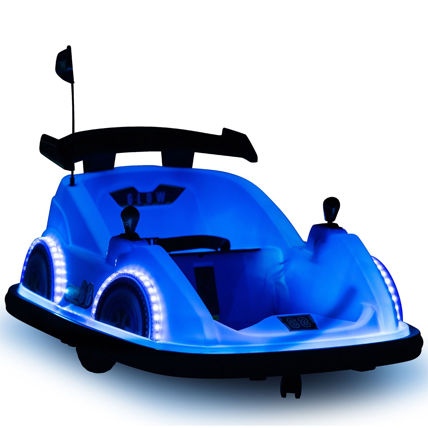 Flybar 12V Racer Glow Bumper Car - Samsclub.com
