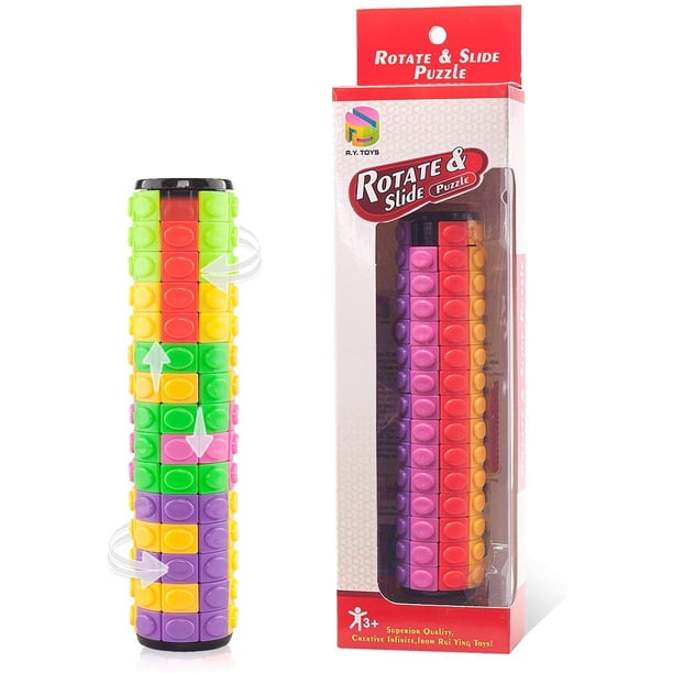 HTOOQFidget Toys for Adults/Teens/Boys/Girls,Rotate & Slide Puzzle ...