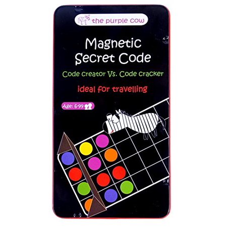 The Purple Cow Magnetic Secret Code Board Game for Kids. Crack The ...