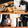 CEBORY 3-IN-1 Stand Mixer, 6.5 QT Tilt-Head 10-Speed Food Mixer ...