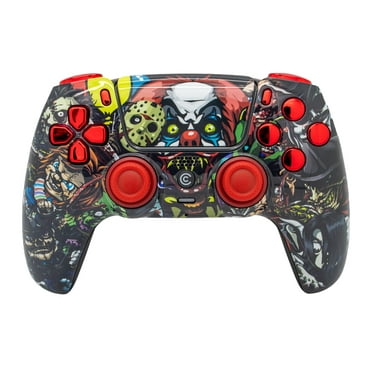 Custom Controllerzz Wireless Controller Compatible with PS5 - Multiple Designs Available (Golden ...