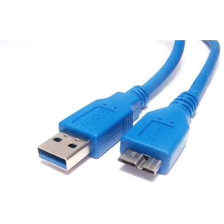 Micro Connectors E07-306AMB-BL 6 Feet Superspeed USB 3.0 Cable Type A ...
