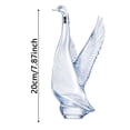 350ml Clear Glass Liquor Bottle, Empty Refillable Whiskey Decanter for ...
