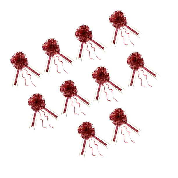 Goriertaly 10 Pieces Bow Ribbons Wedding Birthday Party Engagement ...