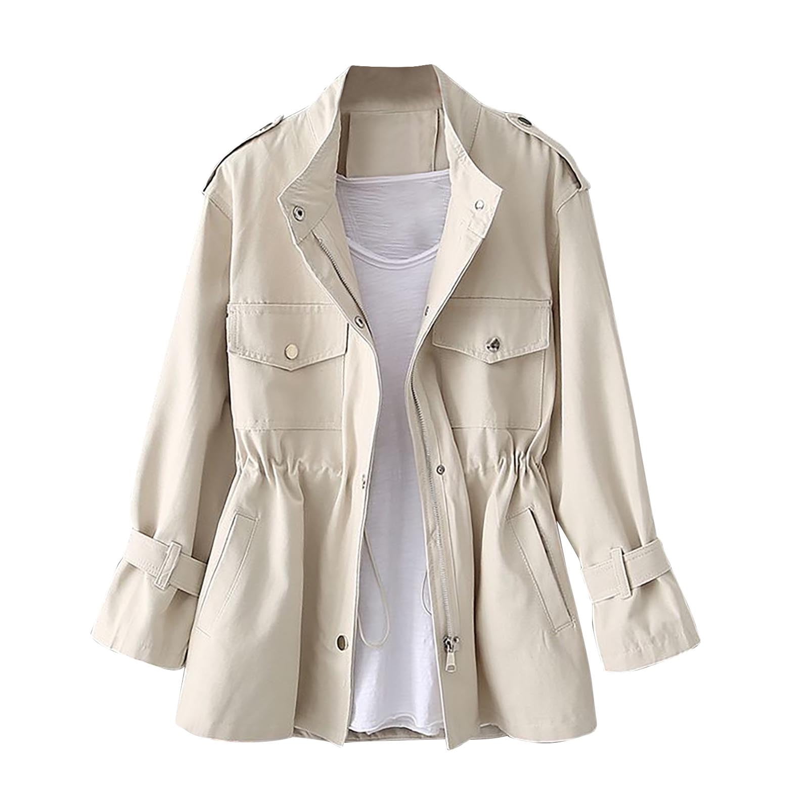 Click here for Unbranded Womens Fall Clothes Solid Long Sleeve Zi... prices