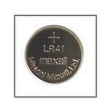 LR41 Button Cell Battery, 10 Pack, High Power, Long Shelf Life, Compact for Small Devices ...
