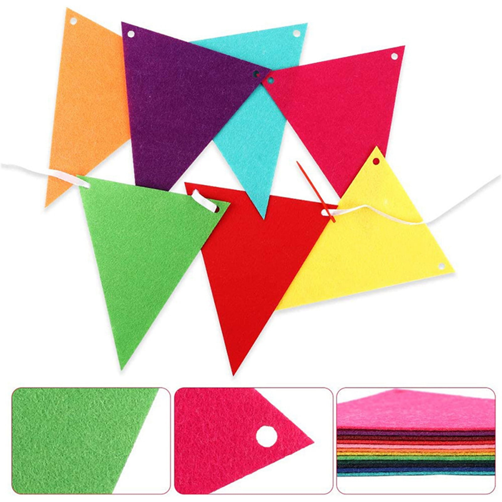 banderín de fiesta banderas de banderines de colores banderines de ...