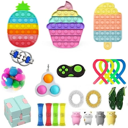 Fidget Toys Sensory Fidget Toys Set for Kids, Dimple Fidget Sensory ...