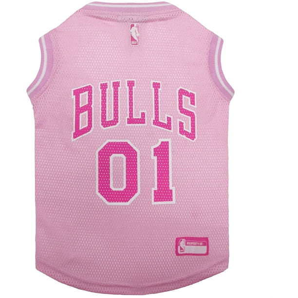 Pets First Chicago Bulls Pink Jersey, Large - Walmart.ca