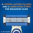 BIC EasyRinse Anti-Clogging Disposable Razors, Men's, 4 Blades, All ...