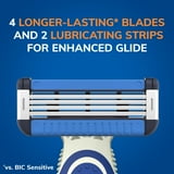 BIC EasyRinse Anti-Clogging Men's Disposable Razors, 4 Blades, 2 Count ...