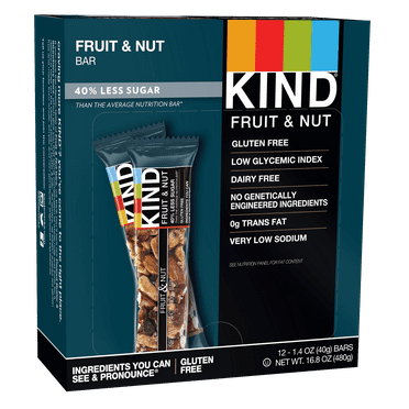 Kind Bar, All Natural Gluten Free, Almond & Coconut Bars, 1.4 Oz, 12 Ct ...