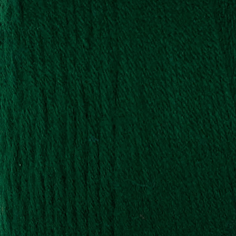 Dark Green Yarn Red Heart Super Saver Yarn Hunter Green - 100% Acrylic ...