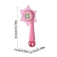 Automatic Bubble Wand with Dreamy Lights, 10-Hole Electric Bubble ...