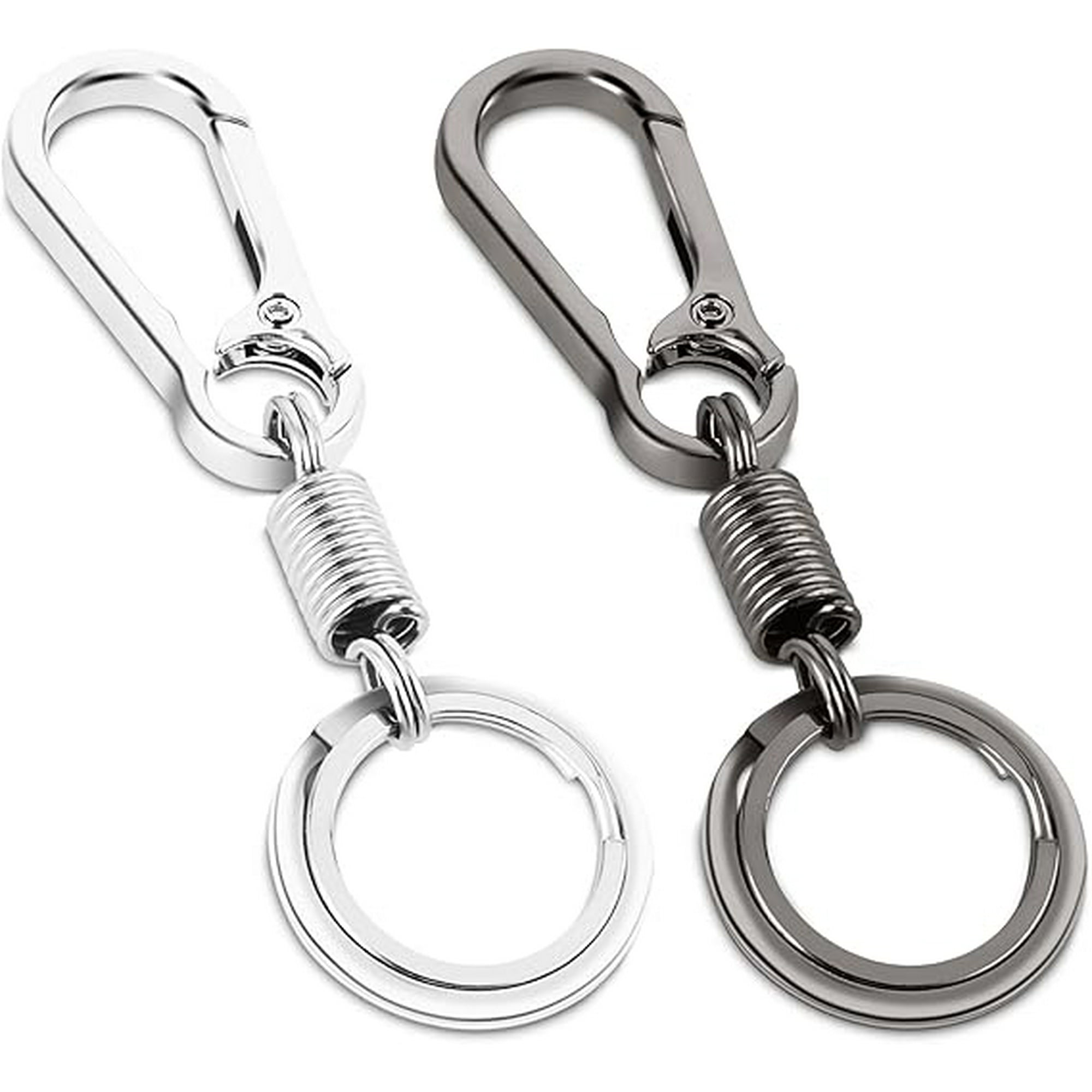 Click here for Rising Ff+ Spring Keychain Clip Key Ring  2pcs Met... prices