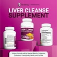 Dr. Berg Liver Cleanse Detox Support Capsules with Milk Thistle and Turmeric, 60 Capsules ...