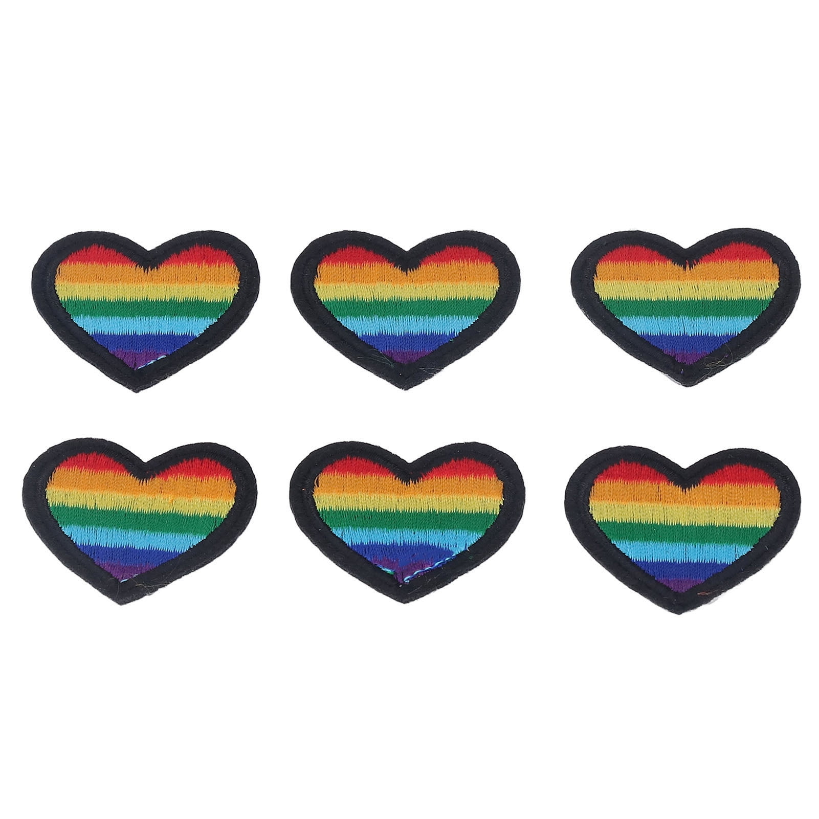 Click here for Fyydes 6pcs Sewing Patches  Iron Patches Rainbow P... prices