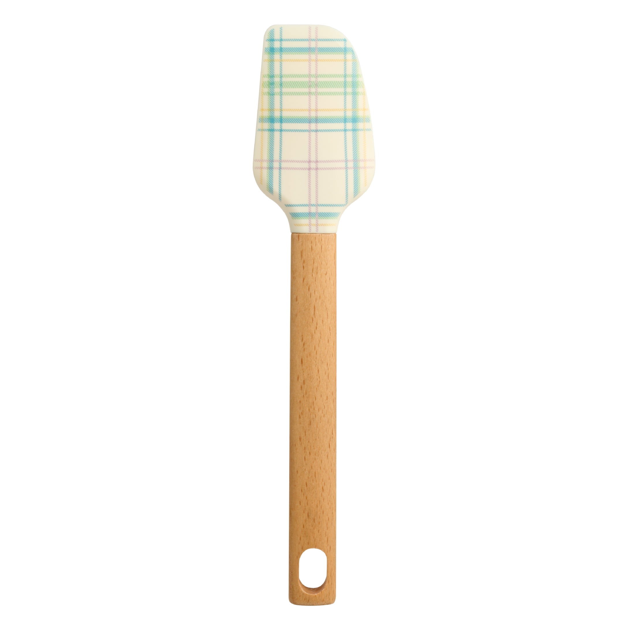 Way to Celebrate Easter Plaid Silicone Spatula with Beechwood Handle ...