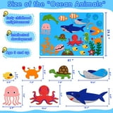 Ocean Felt Board Story Set for Toddlers Children Under The Sea 3.5 Feet ...