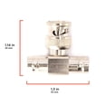 THE CIMPLE CO - BNC T Adapter - Male to Female (Double) Connector Coax ...
