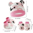 Baby Hat, Anti Scratch Gloves and Socks Set Cotton Headwear Anti-grab ...