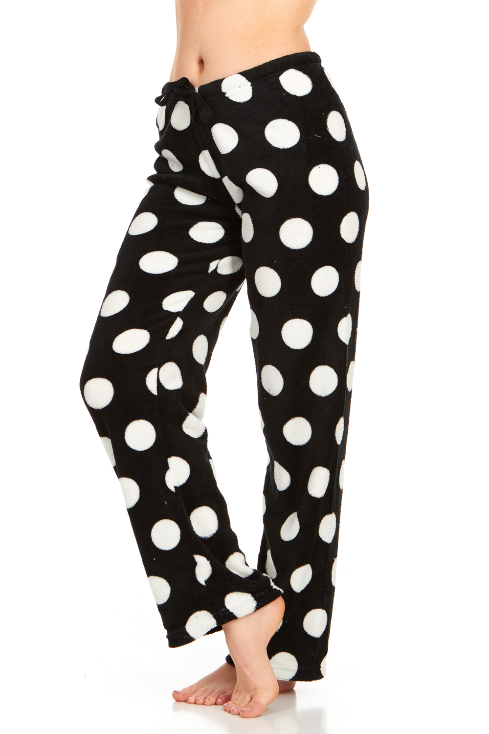 DARESAY Women's Super-Soft Plush Fleece Pajama Bottoms/Printed Lounge Pants - Walmart.com