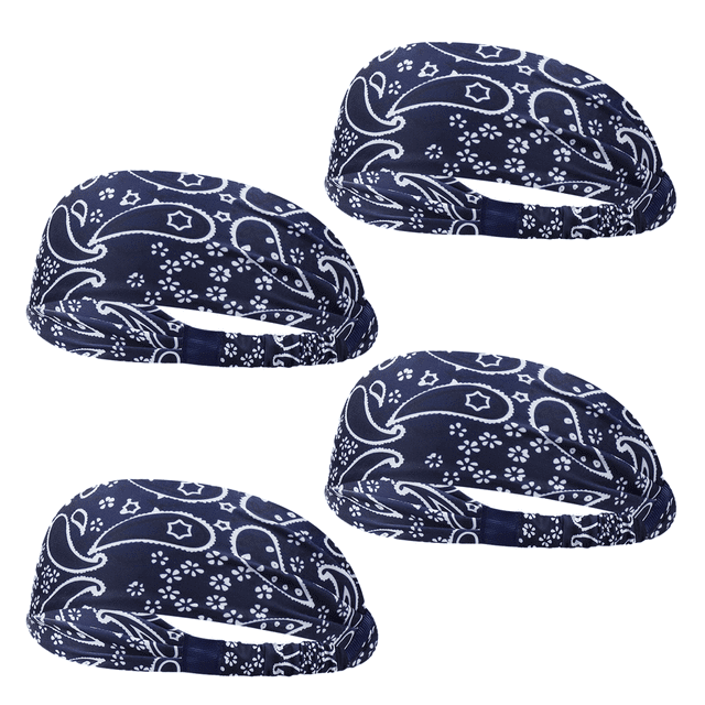 Wide Headbands for Women, Boho Bandeau Head Bands, Workout Head Wraps ...